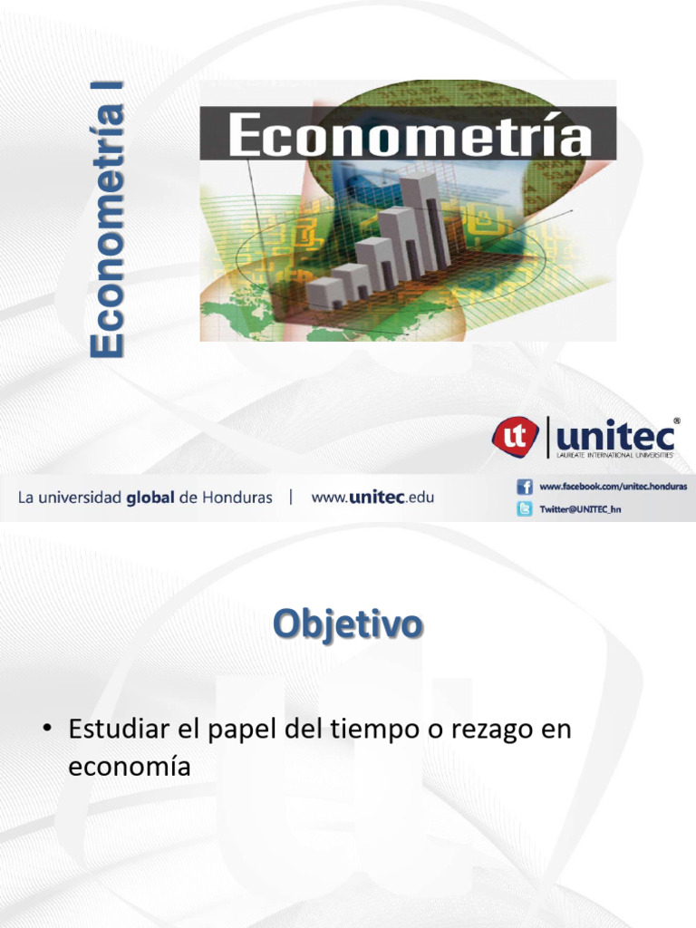 Presentación 5 El Papel Del Tiempo o Rezago | PDF | Economias | Ciencias económicas