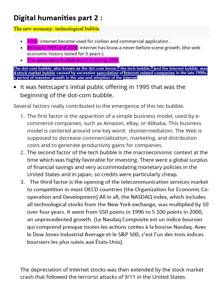 Digital Humanities Part 2 Notes Pdf Innovation Operating System