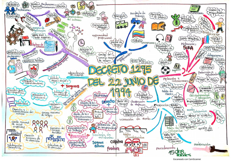 Mapa Mental Decreto | PDF
