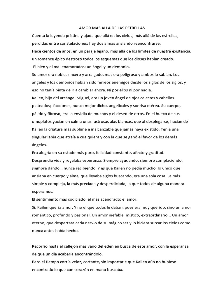 Amor-mas-alla-de-las-estrellas | Descargar gratis PDF | Amor | Creencia religiosa y doctrina