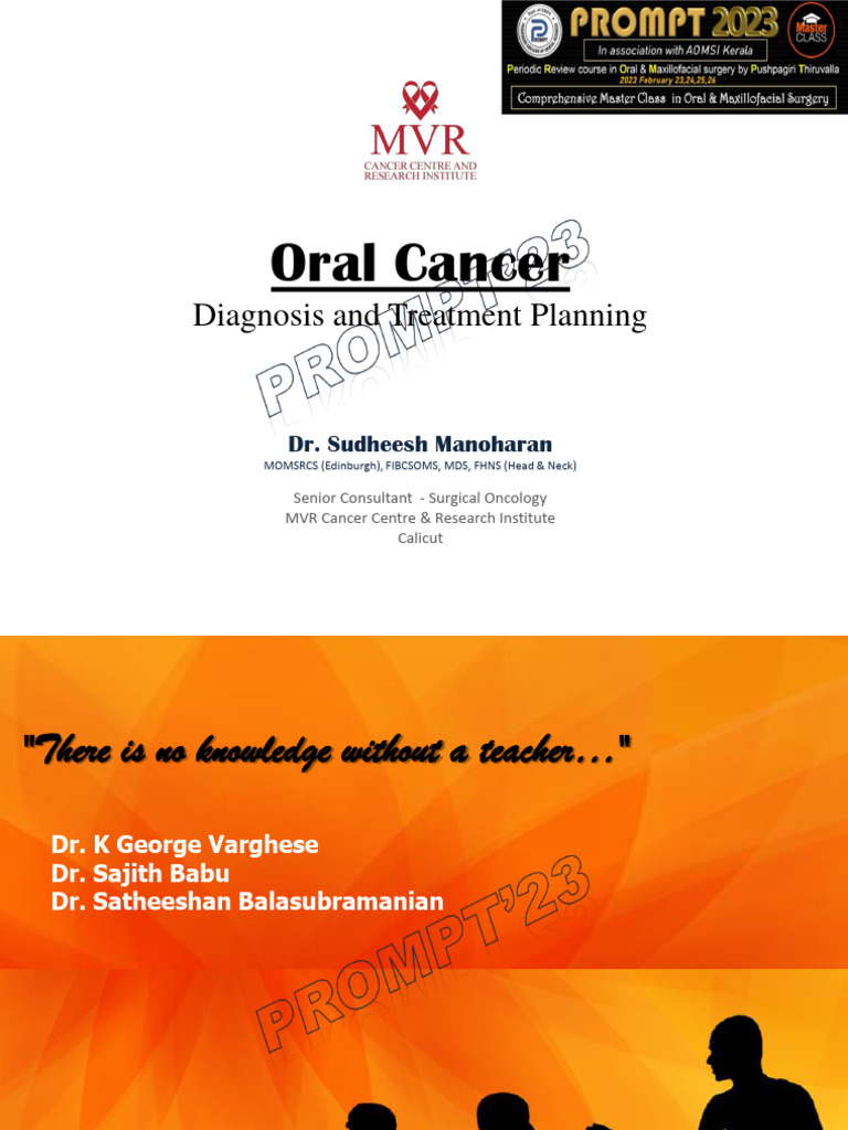 Oral Cancer | PDF | Biopsy | Metastasis