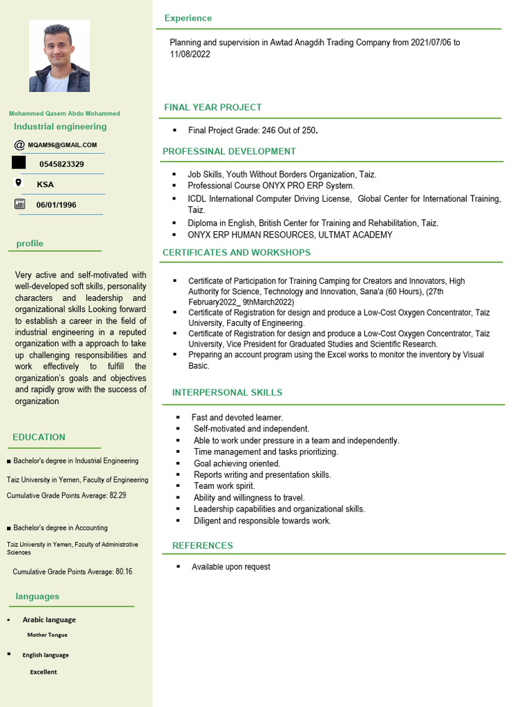 Mohammed Qasem Abdo | PDF | Business