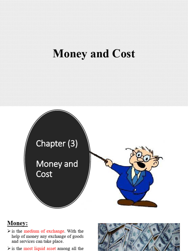 Chapter 3 Money and Cost First Part | Download Free PDF | Inflation | Money