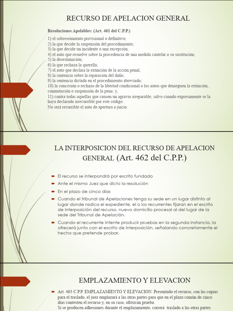 Recurso de Apelacion General | PDF | Apelación | Sentencia (ley)