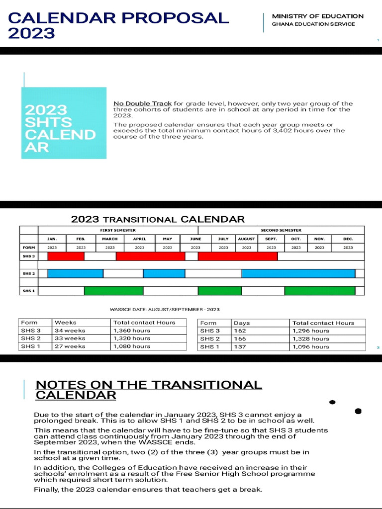 2023 Academic Calendar For Basic and SHS | PDF | Academic Term | Schools