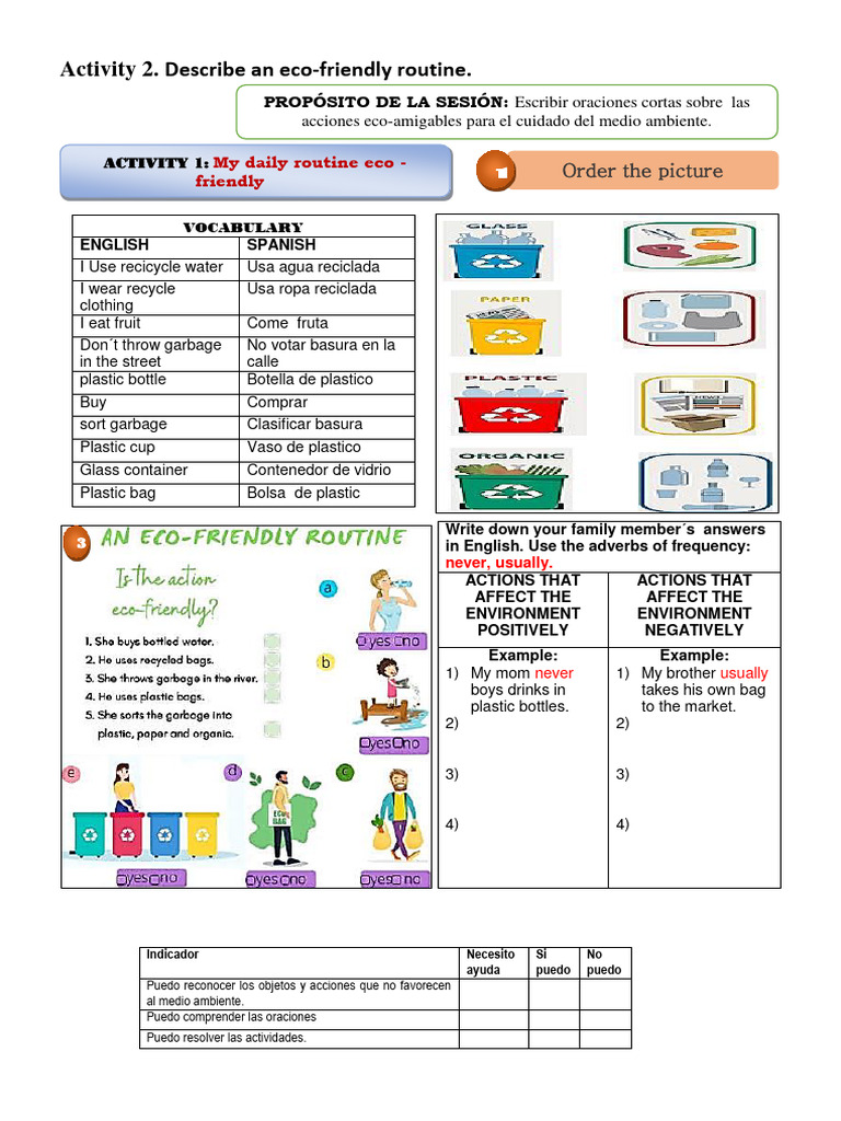 Activity 2 - 5a Pollution | PDF | Plastic | Recycling
