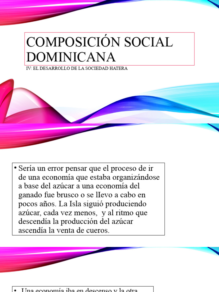 Composición Social Dominicana en el Siglo XVI | PDF | Contrabando ...
