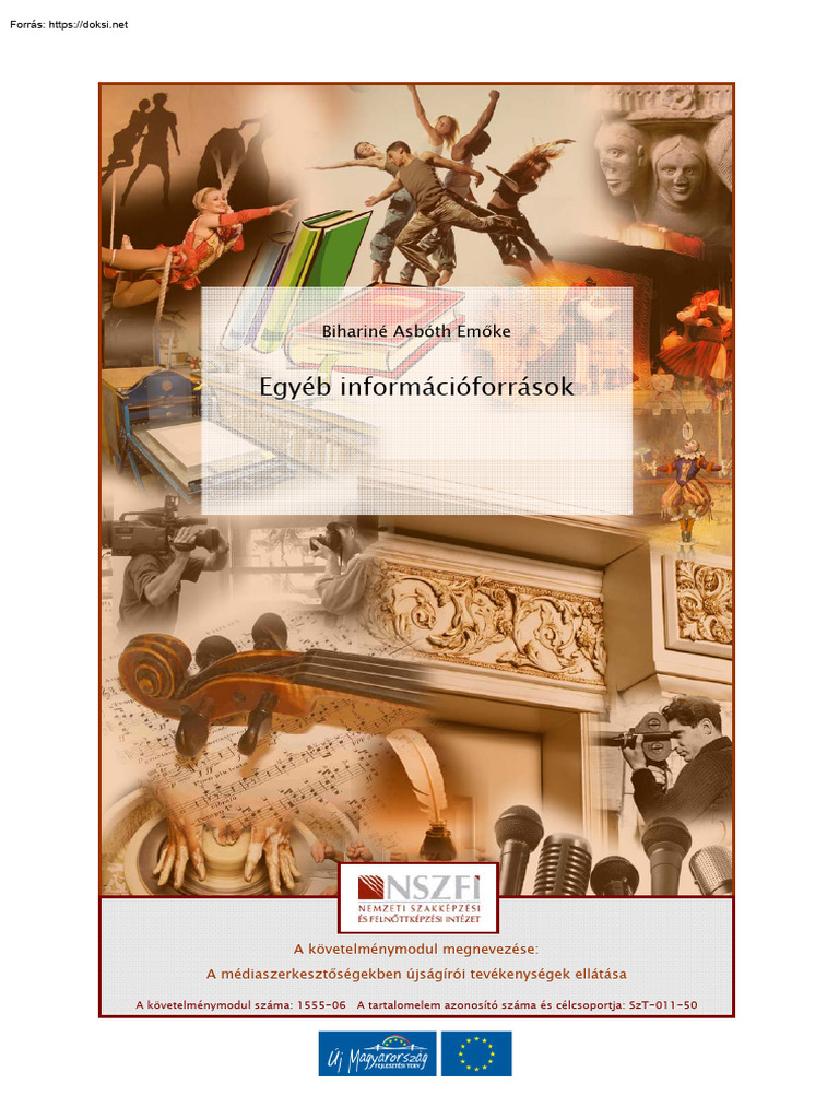 Biharine Asboth Emoke Egyeb Informacioforrasok | PDF