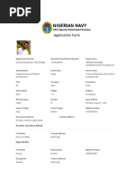 NYSC Registration Form Template | PDF | Social Institutions