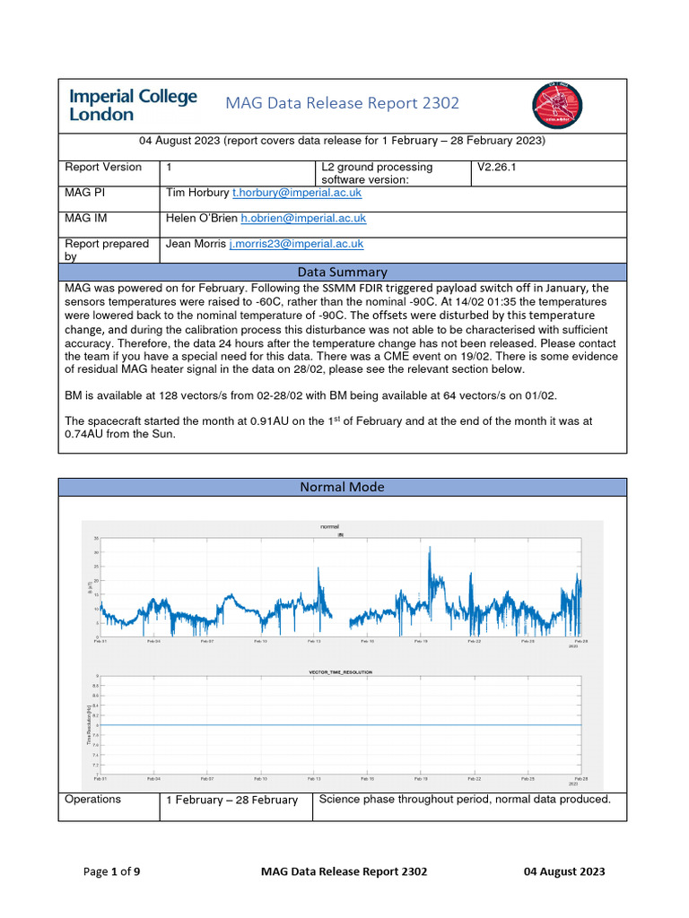 February 2023 MAG Data Release Report | PDF