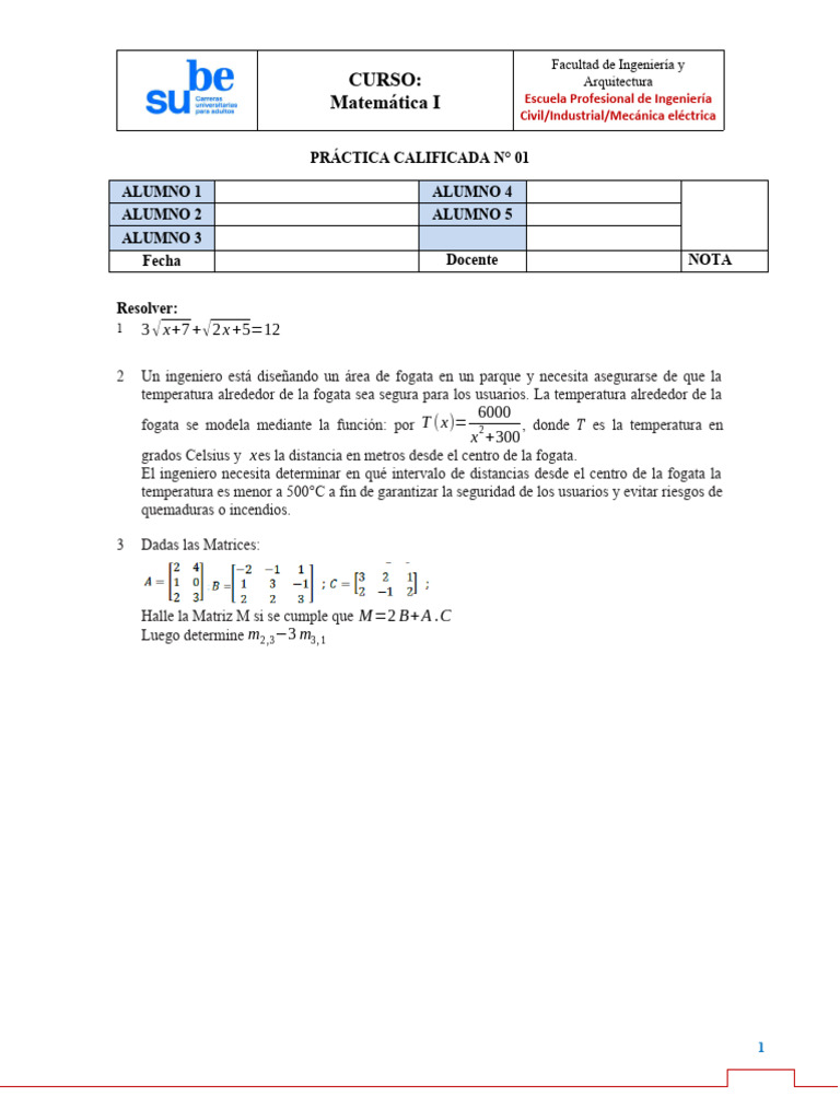 Practica CALIFICADA #01 | PDF | Tecnología