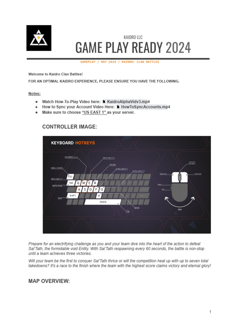 How-To-Play+Document+ Kaidro | PDF | Graphics Processing Unit | Software