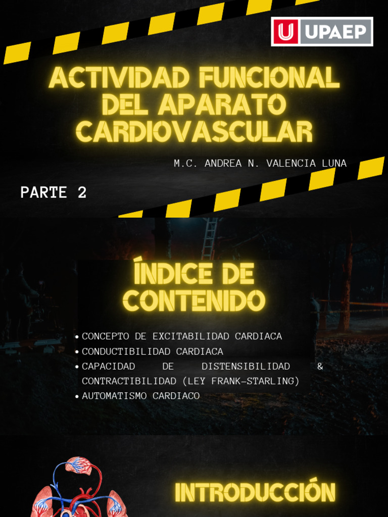 Actividad Funcional Del Aparato Cardiovascular PARTE 2 | PDF | Corazón ...