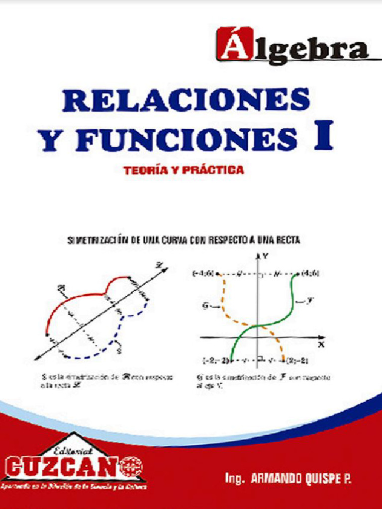 Algebra Cuzcano Relaciones y Funciones 2 | PDF