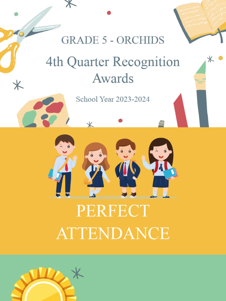 4th Quarter Recognition | PDF