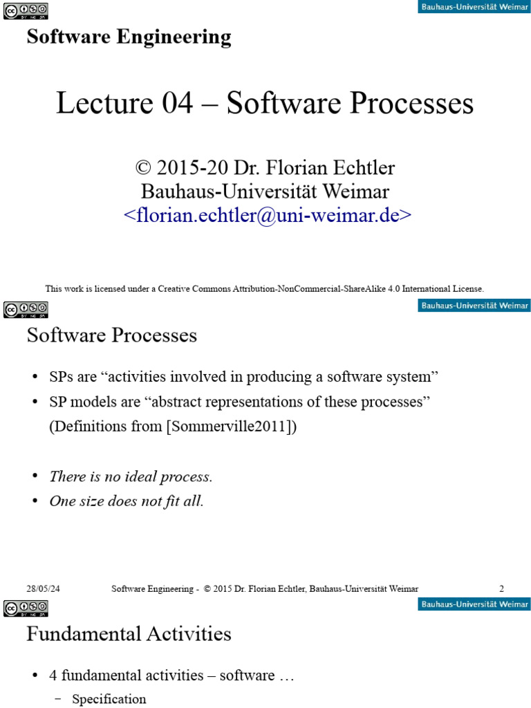 04-software-processes | Download Free PDF | Software Prototyping | Software