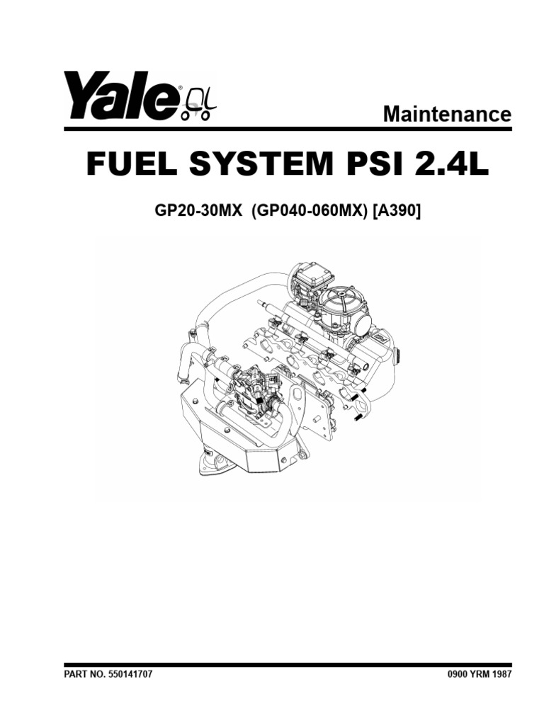 Sistema de Combustible GLP050MX | PDF | Throttle | Engineering