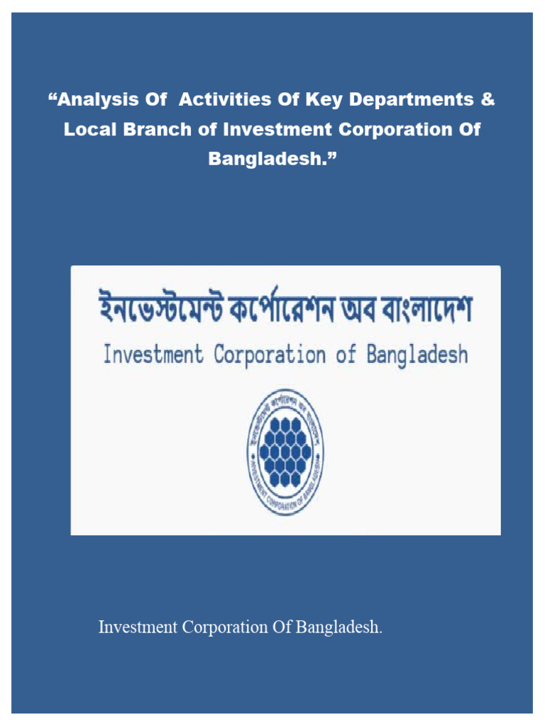 Analysis on Activities of Key Departments | Download Free PDF ...