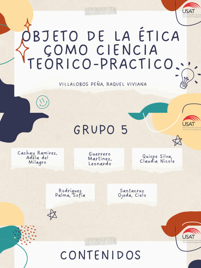 Objeto de La Ética Como Ciencia Teótico-Practico | PDF | Moralidad | Razón