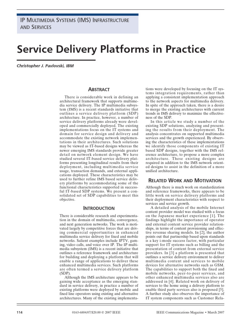 SDP in Practice | PDF | Ip Multimedia Subsystem | Session Initiation ...