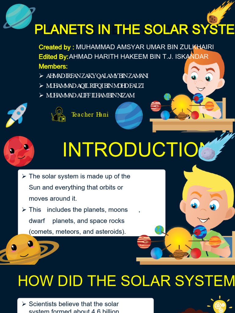 Planets in The Solar System - Final Version | Download Free PDF | Solar ...