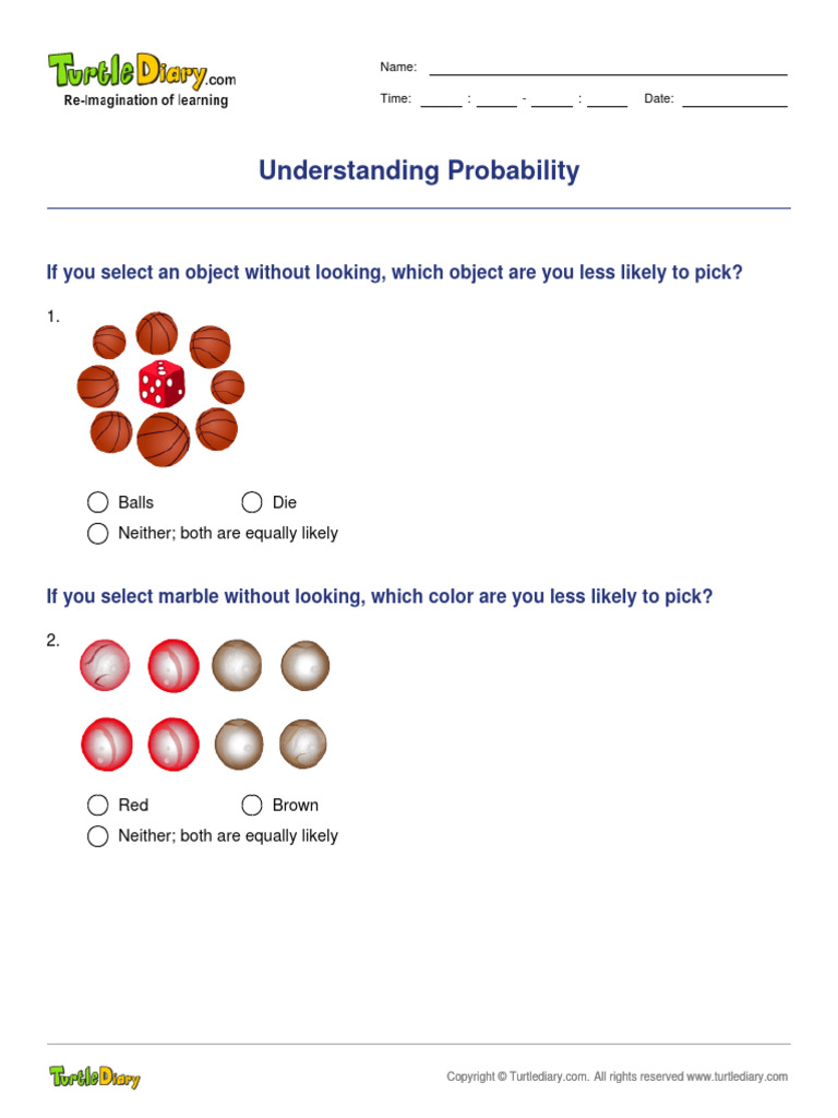 Probability Questions for Kids | PDF | All Rights Reserved | Monopoly ...