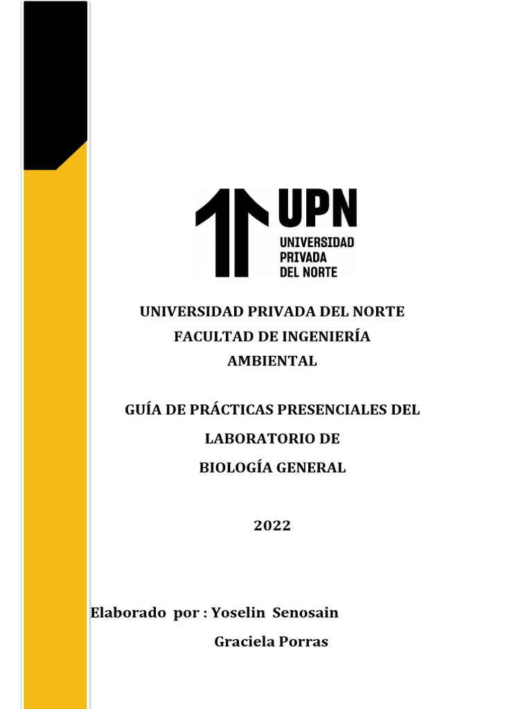 Biología Lab S 10 Upn | PDF | Plantas | Microscopio