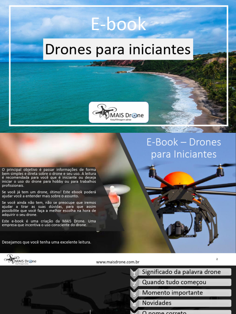 Guia Prático para Iniciantes em Drones | PDF | Veículo aéreo não ...