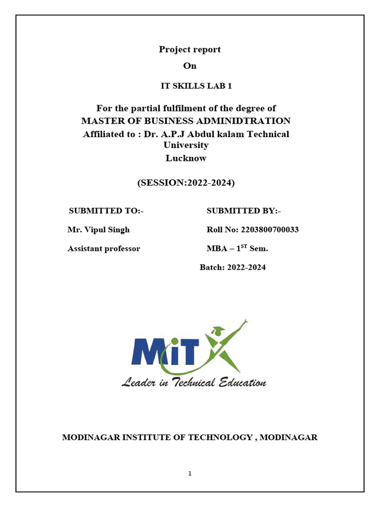 Project of Neha | PDF | Spreadsheet | Computer Hardware