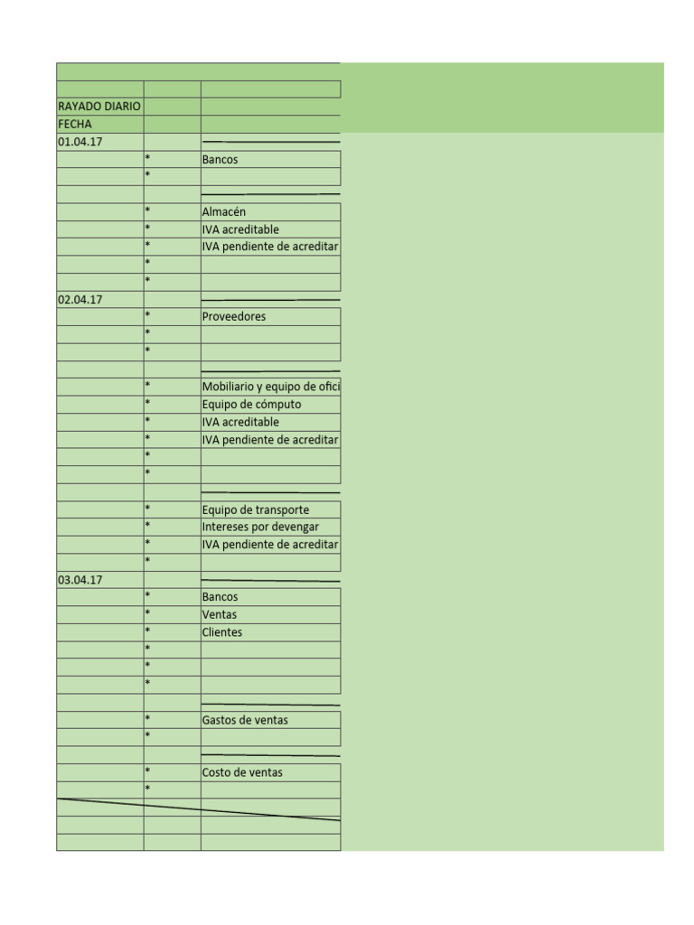 Rayado Diario | PDF | Pagos | Dinero