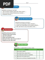 LKPD KLS 1 Dua Kalimat Syahadat | PDF