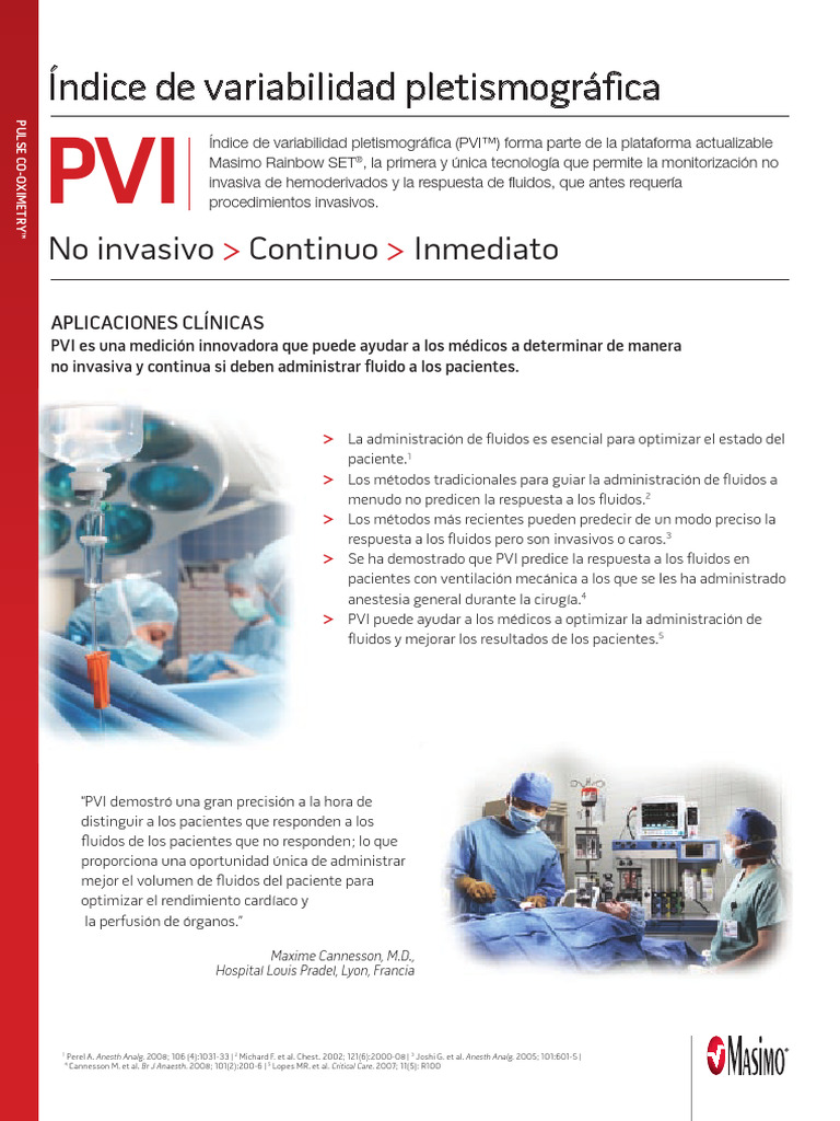 Caracteristicas PVI | PDF | Especialidades Medicas | Medicina CLINICA