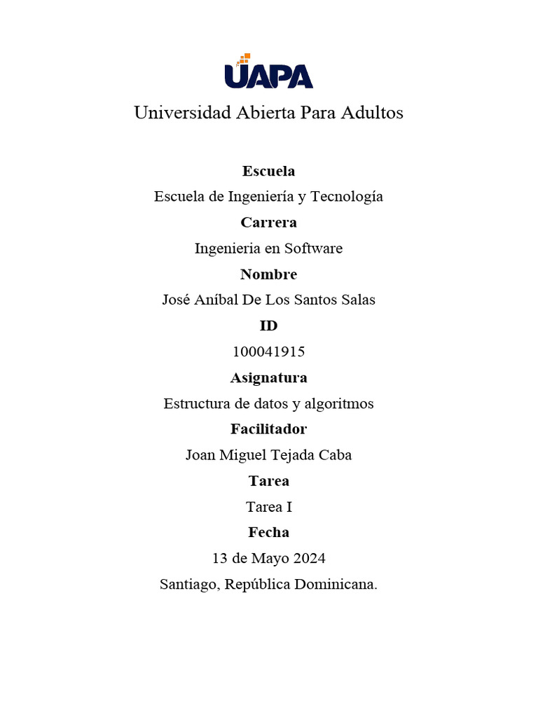 Estructuras y Tipos de Datos en Programación | PDF | Decimal | Tipo de datos