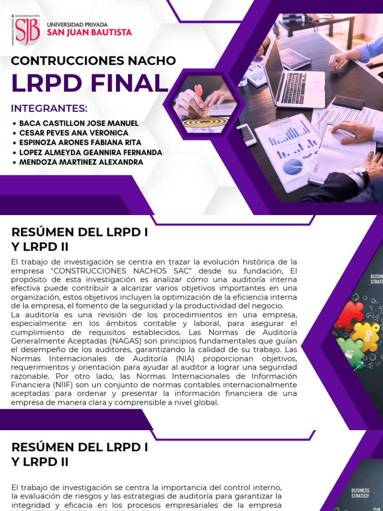 AUDITORIA - LRPD FINAL-1 | Descargar gratis PDF | Auditoría | Contralor