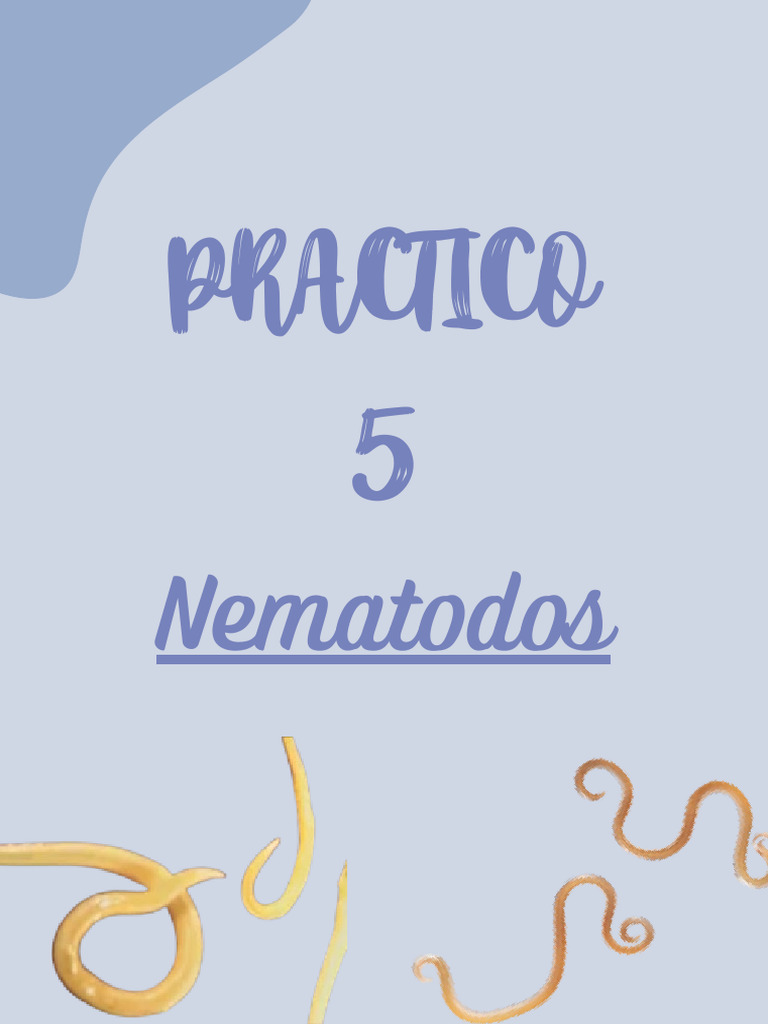 Practico Nematodos | PDF | Nematodo | Biología