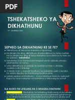 Yuniti Ya Pele Mengolo Ya Sesotho Le Fonetiki Sofi 211 - 2025 | PDF