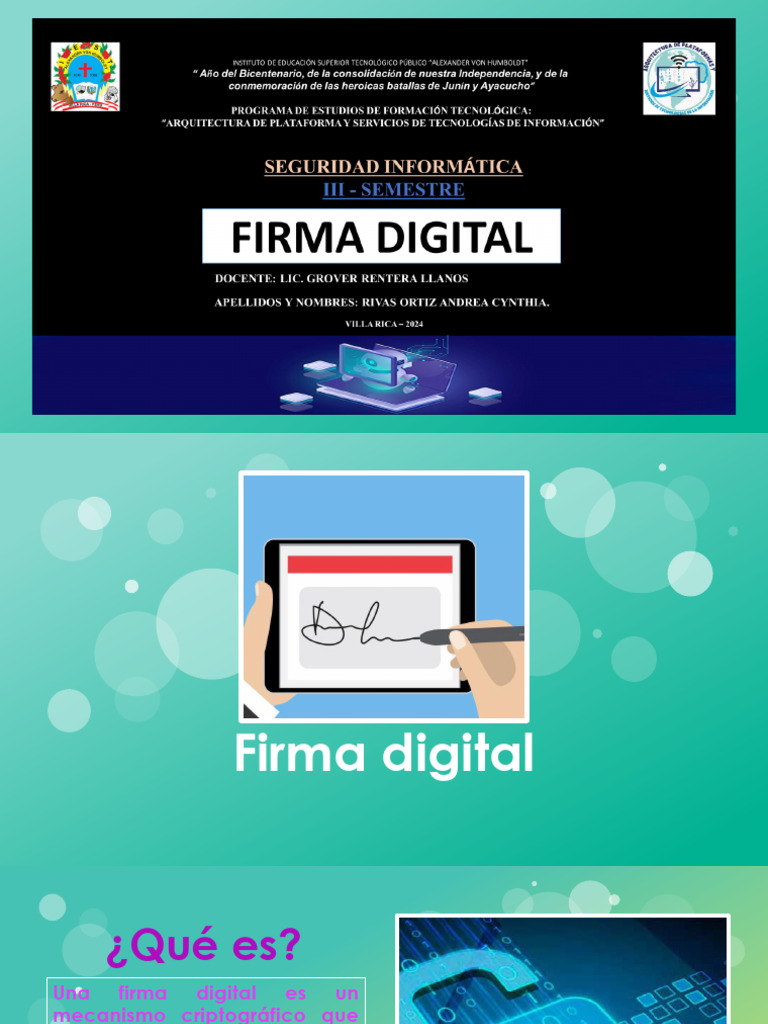Guía Completa sobre Firmas Digitales | PDF | ciberespacio | Secreto