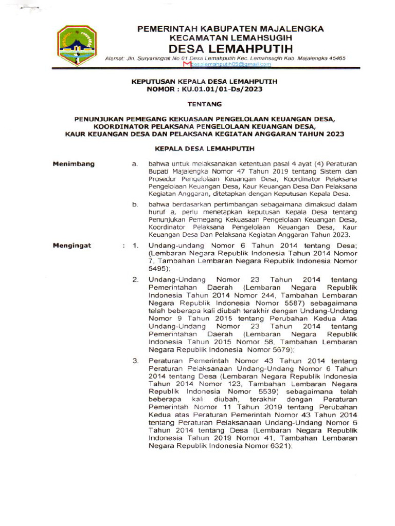 SK PPKD T.A 2023-2024 | PDF