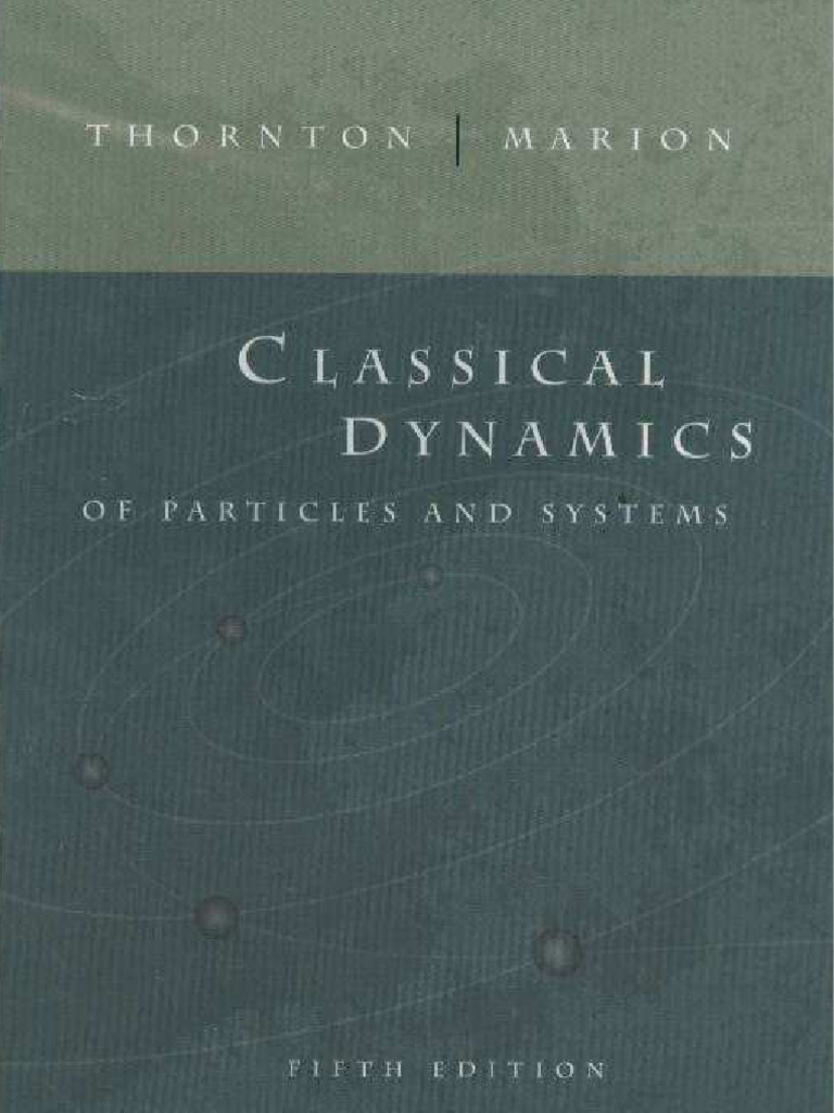 Classical Dynamics Concepts Explained | PDF | Lagrangian Mechanics ...