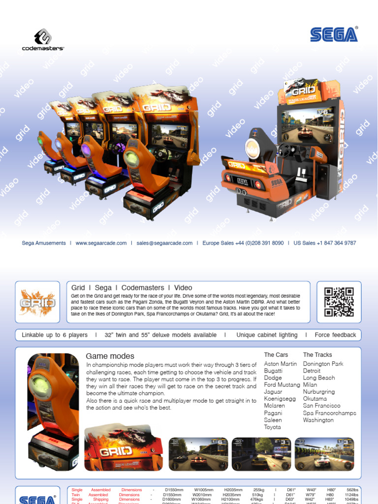 Grid Arcade Info | Download Free PDF | Car | Sports Cars