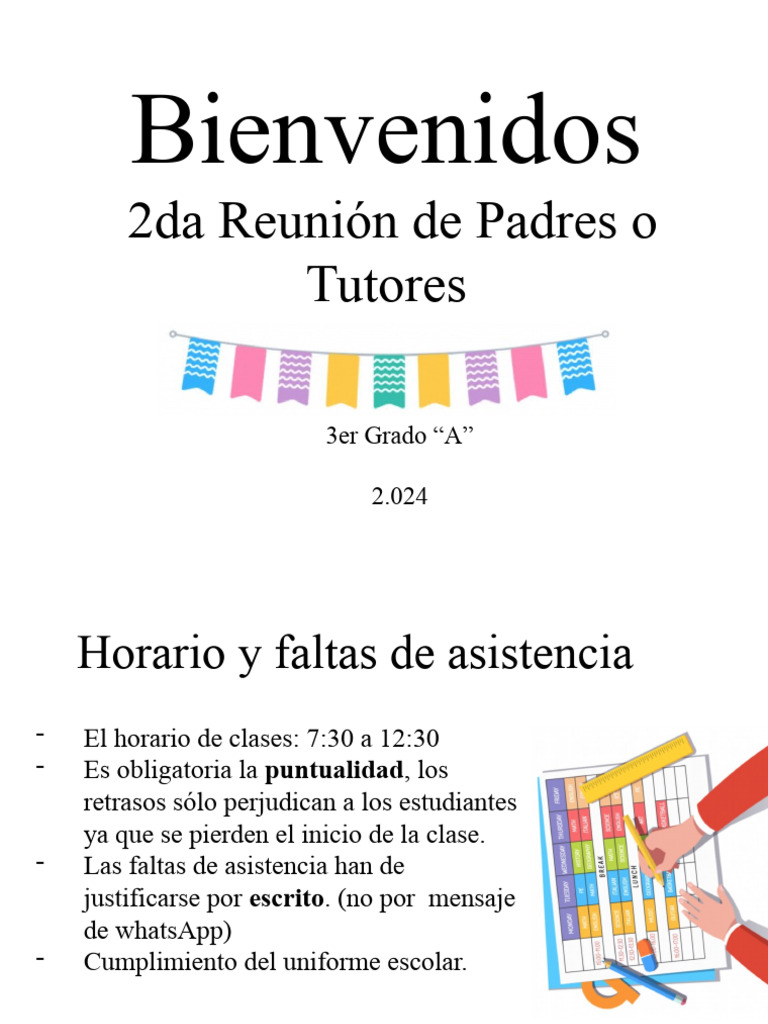 2da REUNION-DE-PADRES-2024 | PDF | Literatura | Escuelas