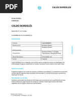 Ficha Técnica del Fungicida Furtivo 250 SC | PDF | Pesticida | Agua