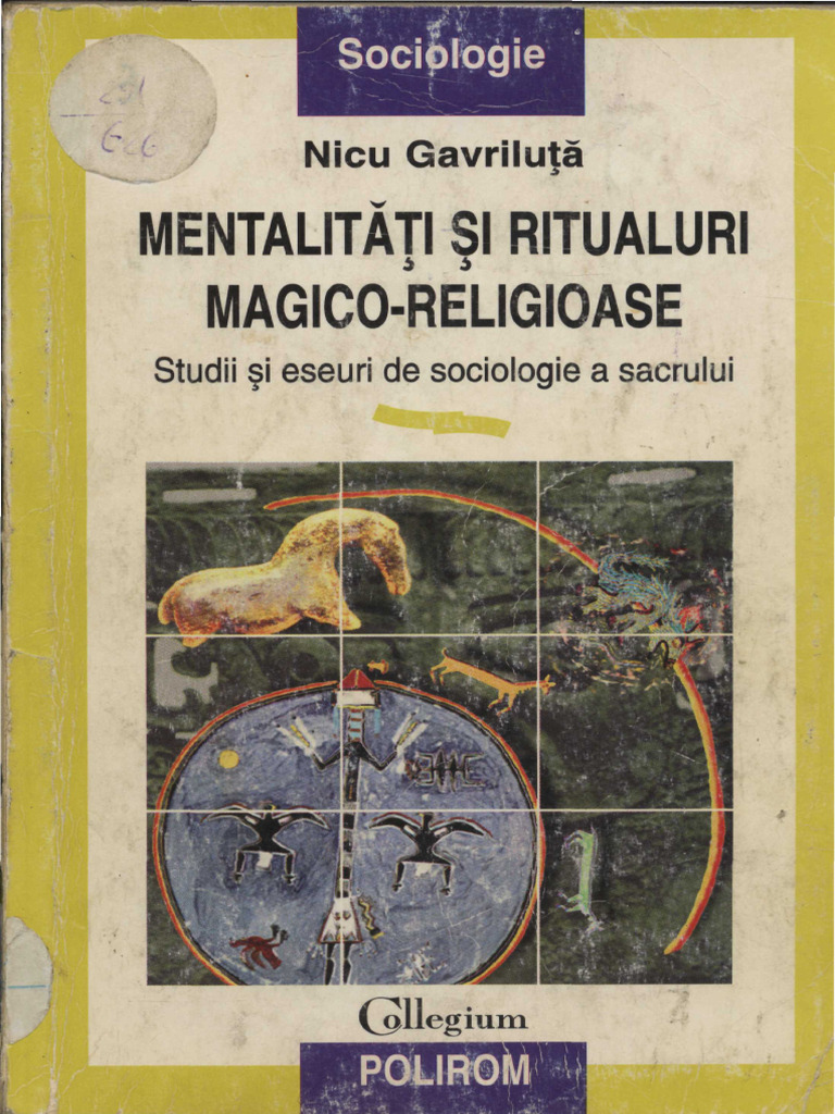 Gavriluta, Nicu - Mentalitati Si Ritualuri Magico-Religioase | PDF