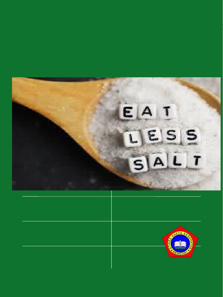 Panduan Diet Rendah Garam | PDF