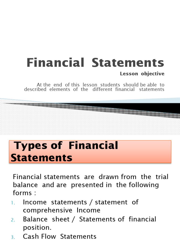 Financial Statements | Download Free PDF | Balance Sheet | Equity (Finance)