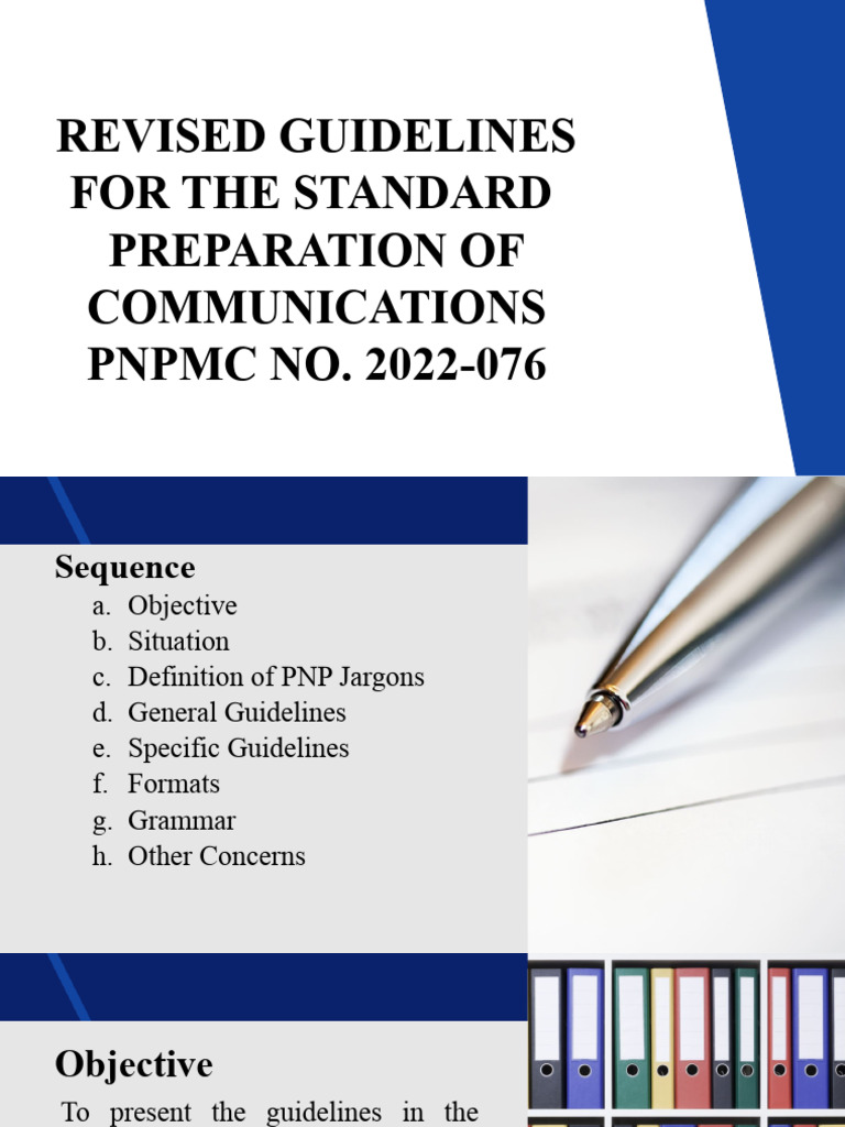 PNP MC 2022 076 Edited | PDF | Memorandum | Comma