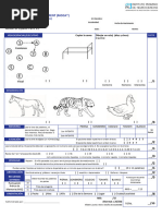 MoCA Test 8.2 Versión Mexicana | PDF | Cognición | Ciencia cognitiva