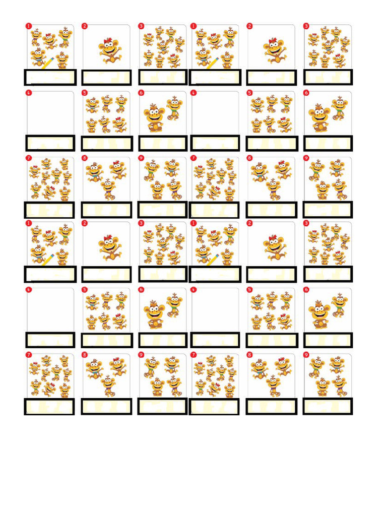 5 little monkeys | PDF