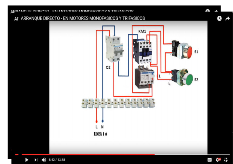 Arranque Directo de Motores | PDF