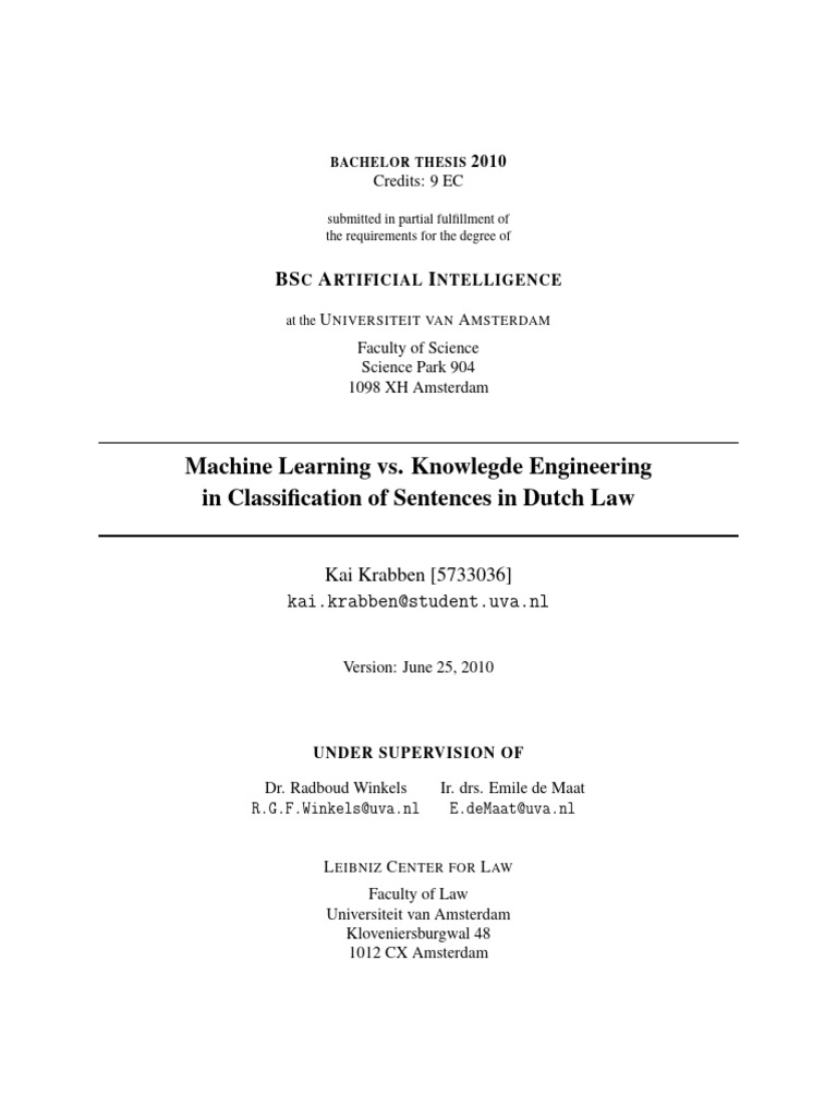 Krabben | PDF | Support Vector Machine | Machine Learning